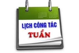 Lich công tác tuần 03 năm 2025